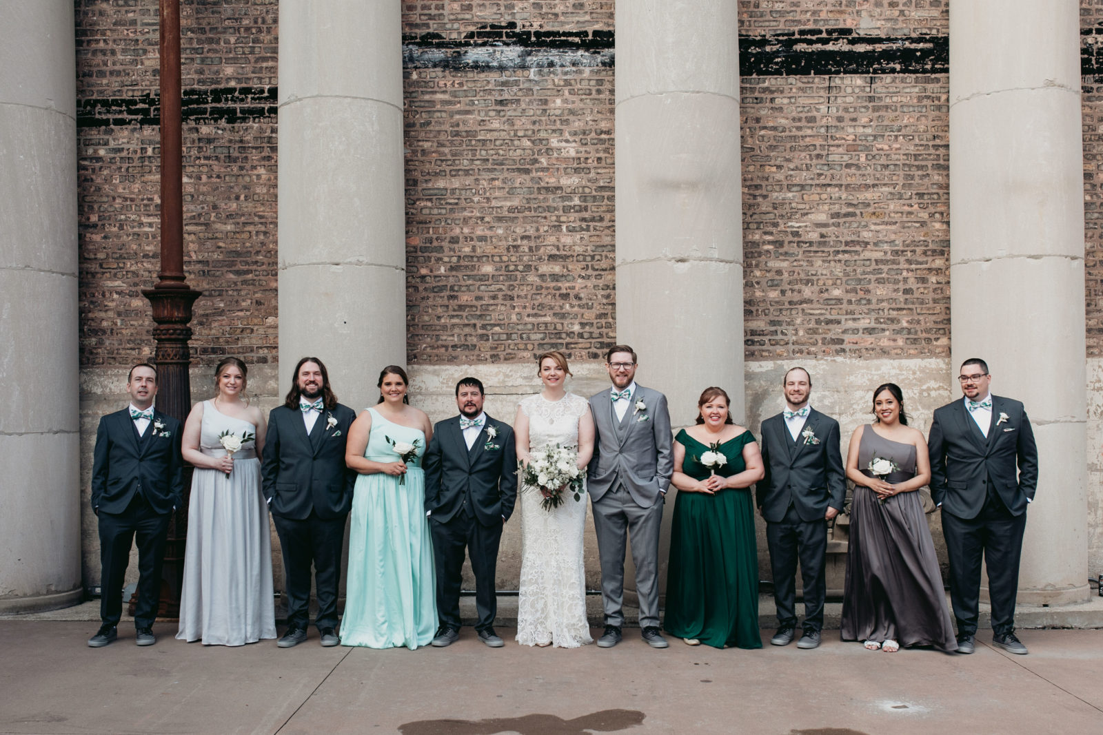 wedding at the Artifact Events | A location for all seasons!